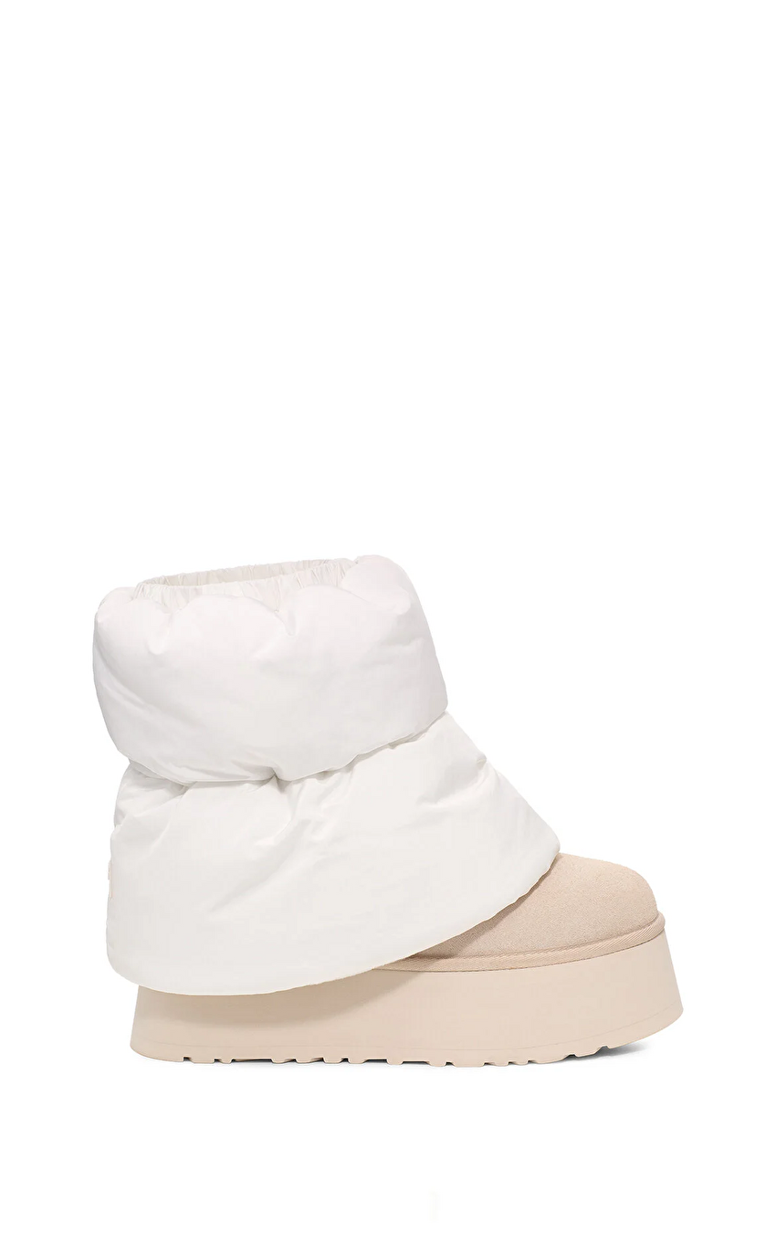 W Classic Mini Dipper Puffer Krem Kadın Bot | Brandroom - World Of Fashion